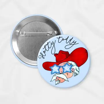 Hotty Toddy Colonel Reb Button – The Cottage Basket