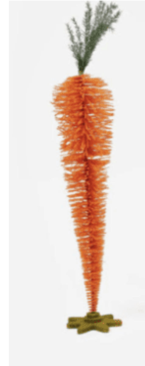 Large orange carrot stand – The Cottage Basket