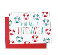 You Are a Lifesaver Card – The Cottage Basket