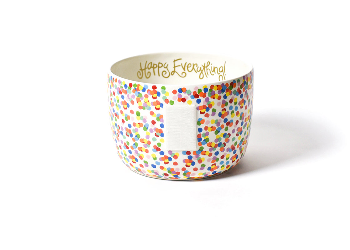 Happy Dot Big Happy Everything! Bowl – The Cottage Basket