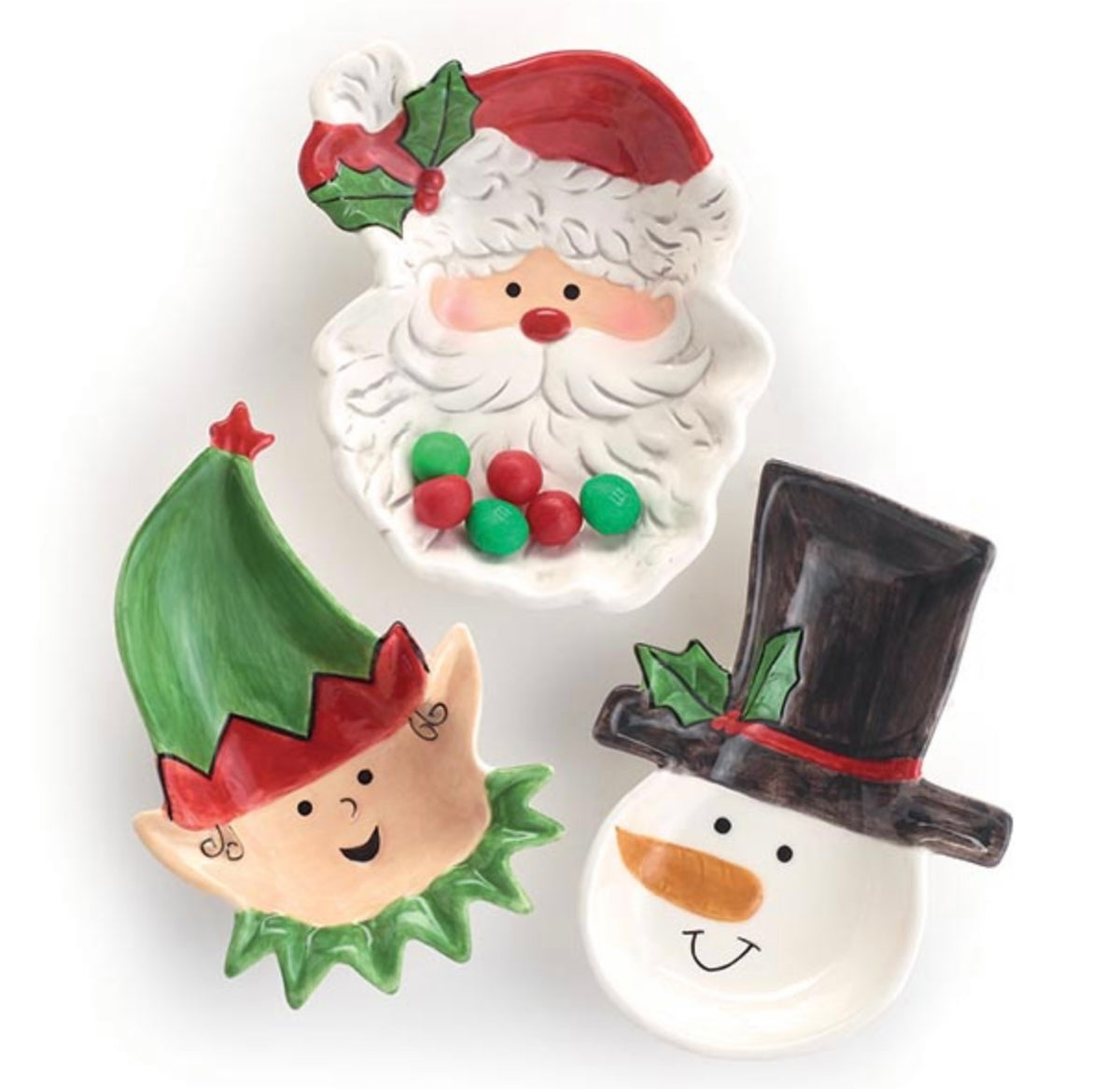 Santa Dip Dish – The Cottage Basket