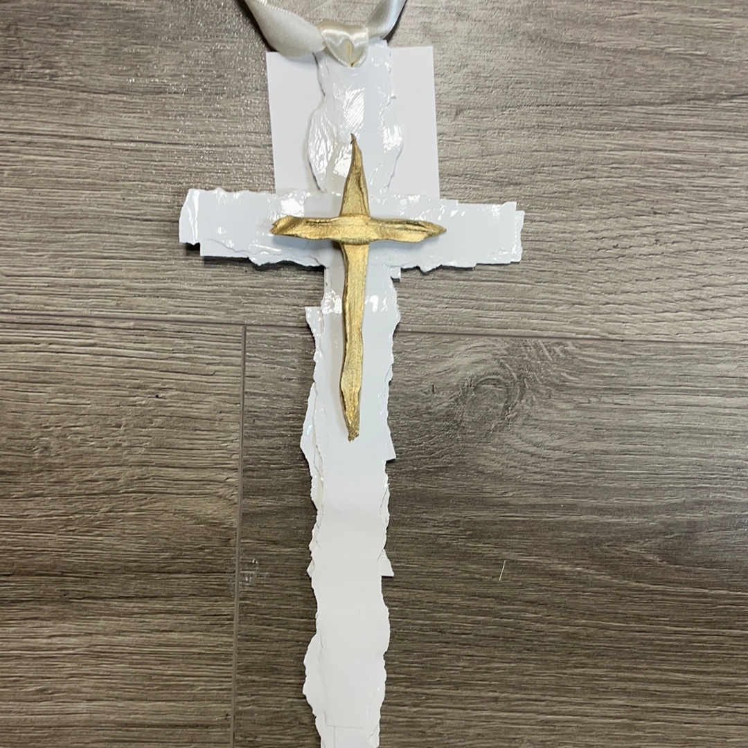 Large paper cross – The Cottage Basket